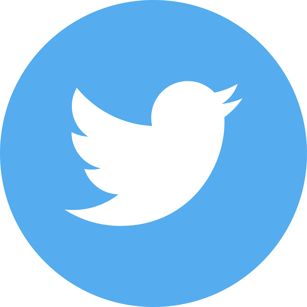 Download Share Button How To - Twitter Symbol In Circle | Transparent ...
