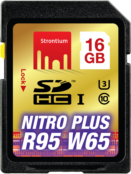 Nitro Plus Sd Card - 32gb Strontium Nitro Plus Series Sd Card (875x875 ...