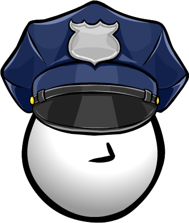 Cop Cap (375x443), Png Download