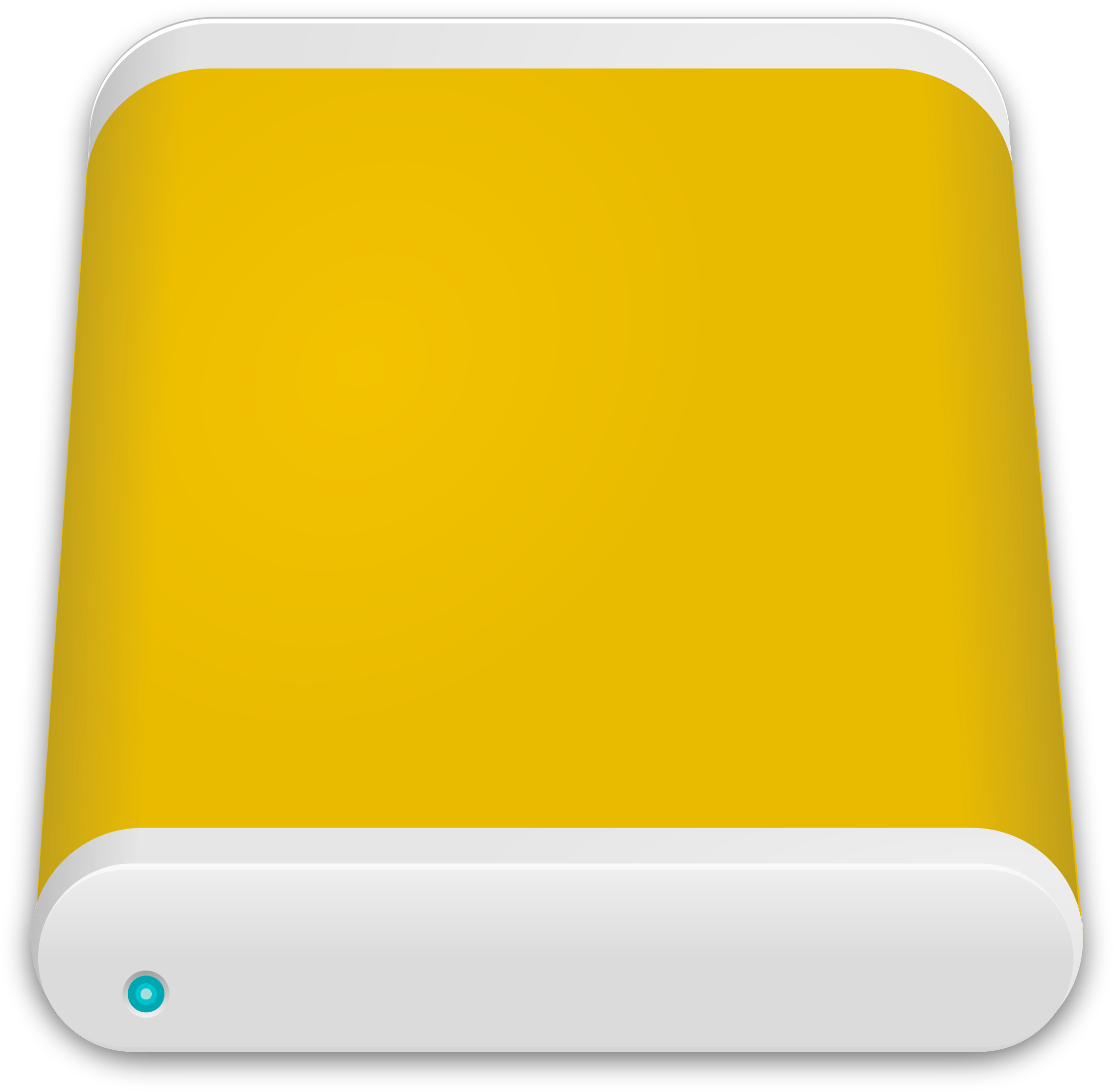 This Free Icons Png Design Of Yellow Hard Drive Icon (2276x2230), Png ...