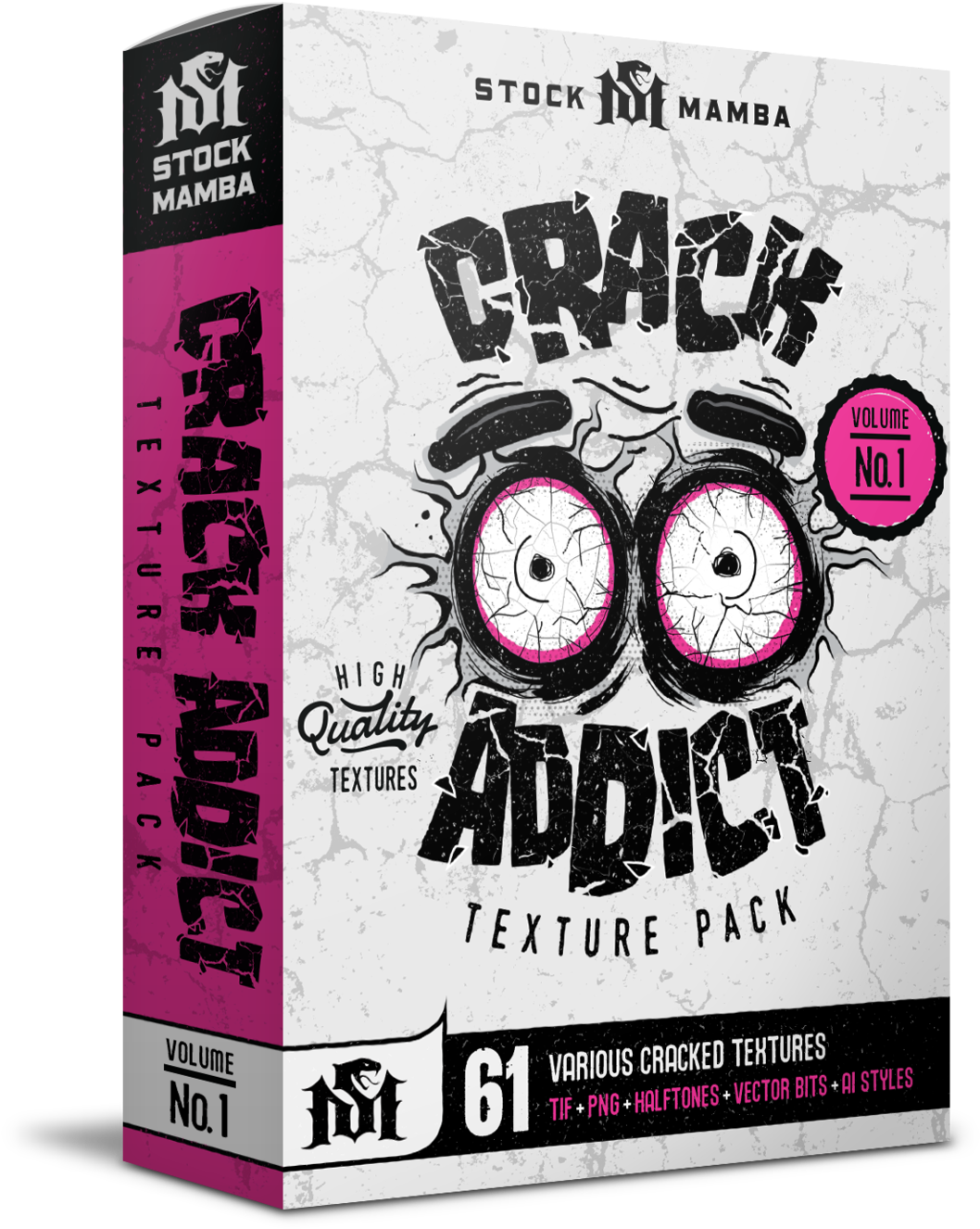 Crack Addict Texture Pack - Halftone (1200x1392), Png Download