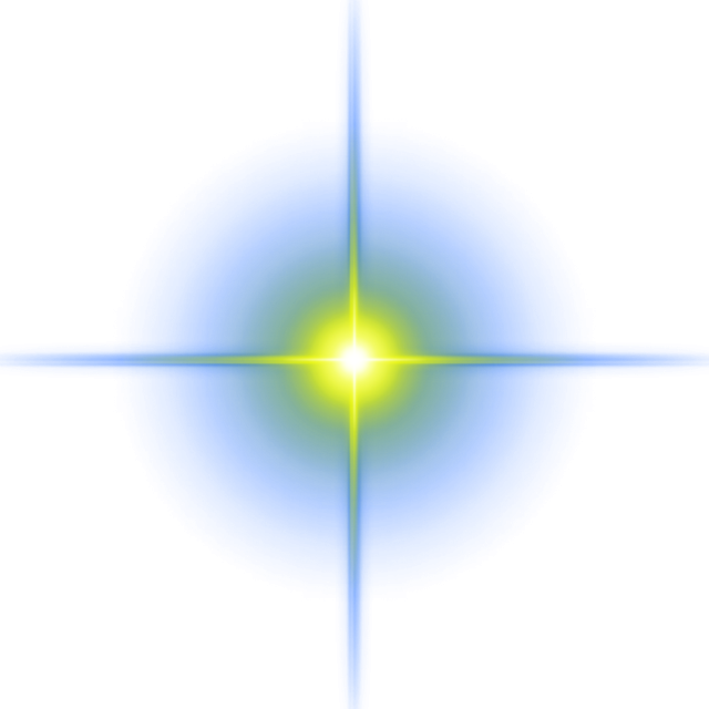Star Light Effect Hd Vector, Star Light Effect, Star - Circle (640x640 ...