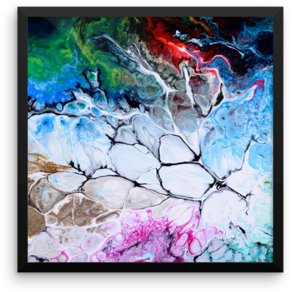Download Framed Abstract View Poster - Abstract Art | Transparent PNG ...