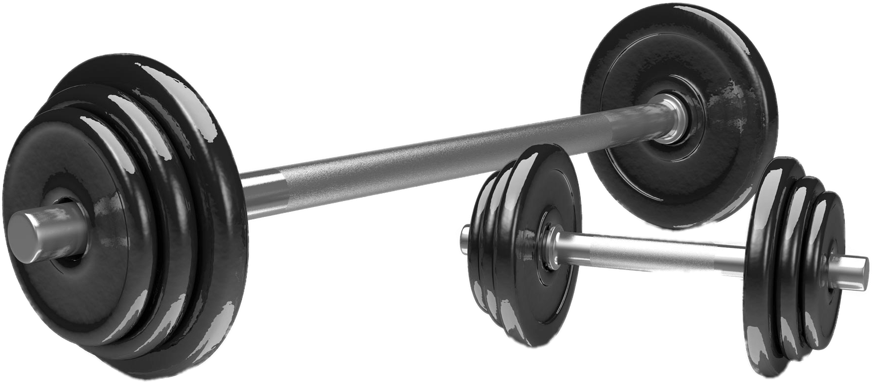 Dumbbell Drawing Weight Bar - Weights Png (1920x1080), Png Download