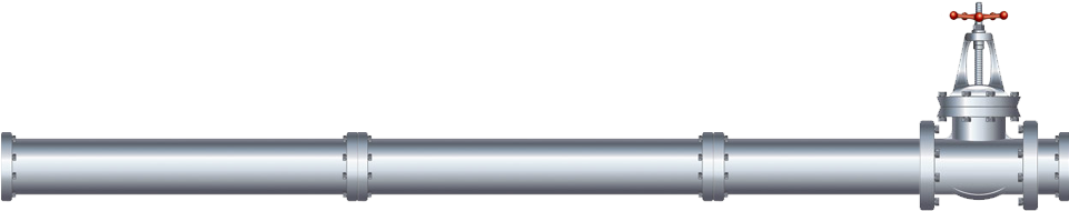 Water Pipe Png - Pipe Png (960x206), Png Download