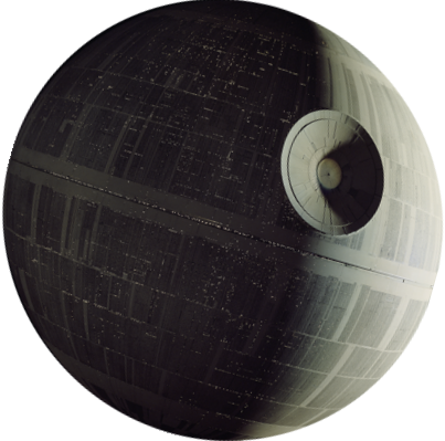 Death Star Detail - Star Wars Death Star Transparent (403x399), Png ...