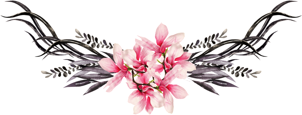 This Graphics Is Hand Painted Magnolia Badge Pattern - Alonea 5d ...