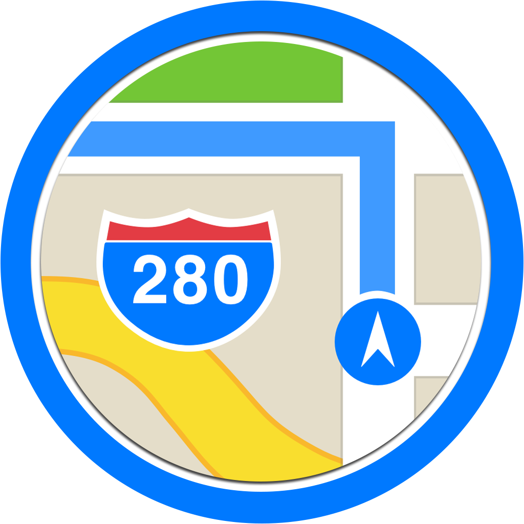 Maps Icon - Apple Maps (1024x1024), Png Download