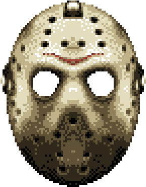 Download Pixel Art Jason S - Pixel Art Jason Mask | Transparent PNG ...