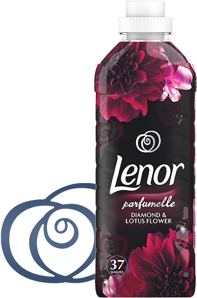 Lenor Diamond And Lotus Flower (640x640), Png Download