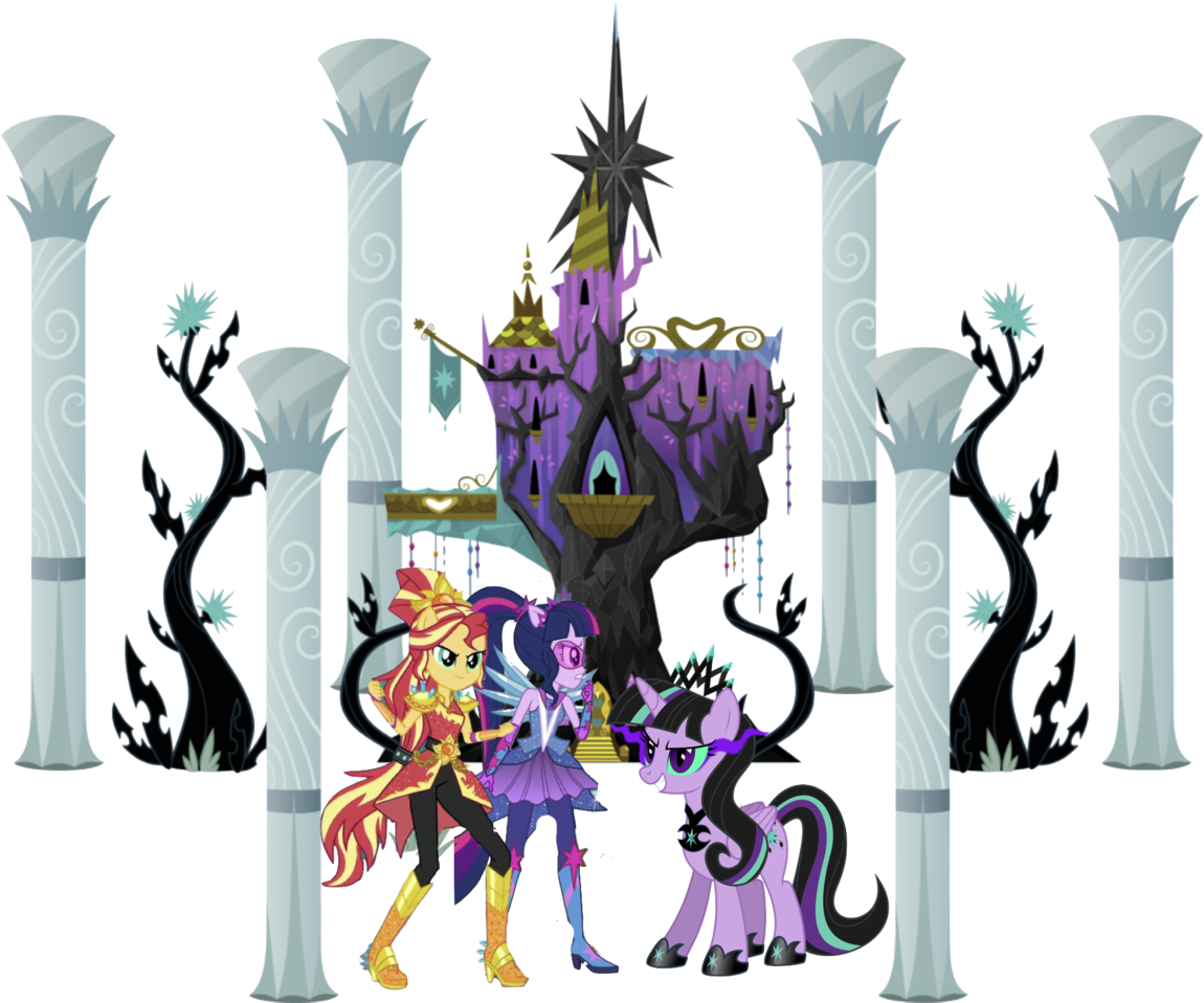 Alternate Universe, Editor - Mlp Twilight's Castle Map (1280x960), Png ...
