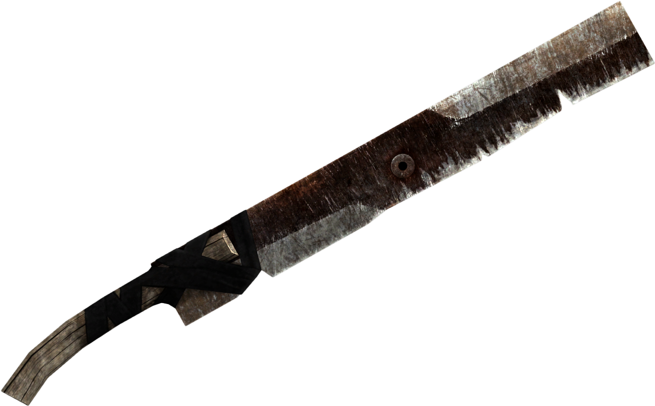 Fallout Machete - Fallout New Vegas Machete (1450x1000), Png Download