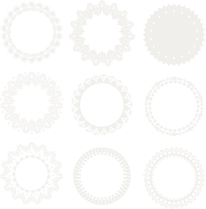 Clip Art Freeuse Stock White Circle Material Transprent - Lace Circle ...