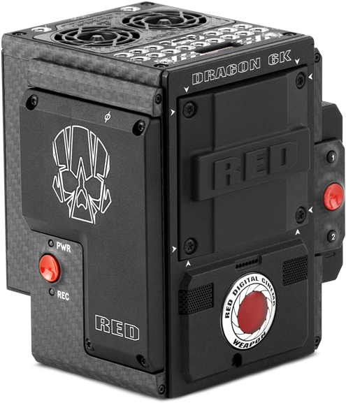 The New Carbon Fiber Red Weapon - Red Monstro 8k Vv (568x592), Png Download