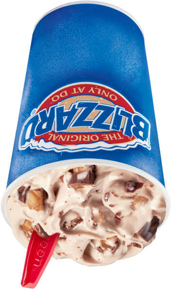 Download Snickers Blizzard® - Dairy Queen Skor Blizzard | Transparent ...