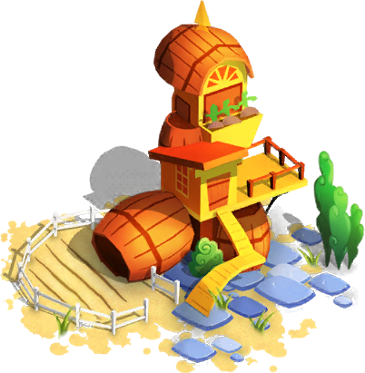 Carrot Farm - My Little Pony Sweet Apple Acres Houses (402x411), Png ...