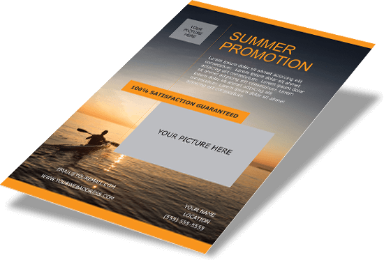 Flyer Design Png Vector Transparent Stock - Flyers Hd Png (550x373 ...