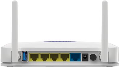 Router Only - Netgear N300 Wireless Gigabit Router (440x293), Png Download