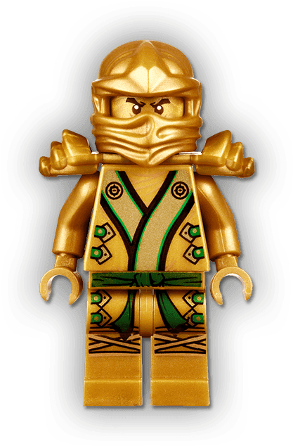 Download Gi Exhibit - Ninjago Lego - Com - Gold Ninjago | Transparent ...