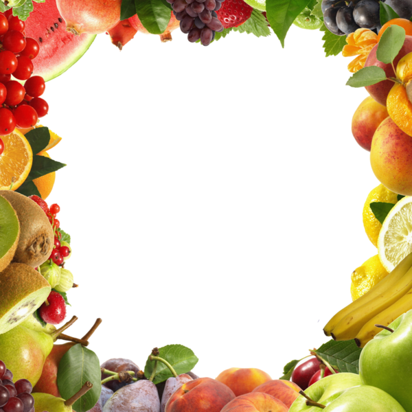 Healthy Food Borders And Frames
