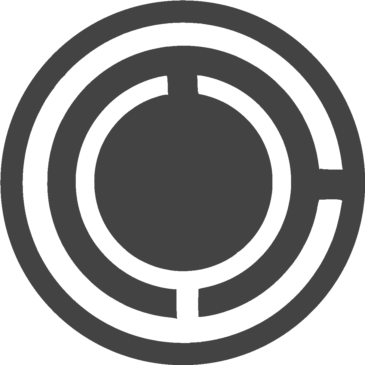Coco Chanel Logo Png - Circle (1364x1223), Png Download