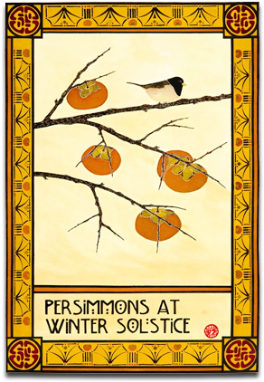 Persimons At Winter Solstice By David Simcox - Dragonflies (297x438 ...