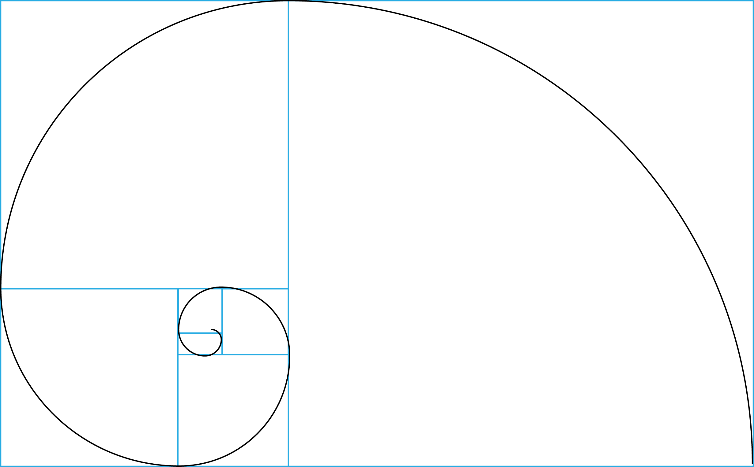 Golden Spiral-edit - Mathematics (2462x1527), Png Download