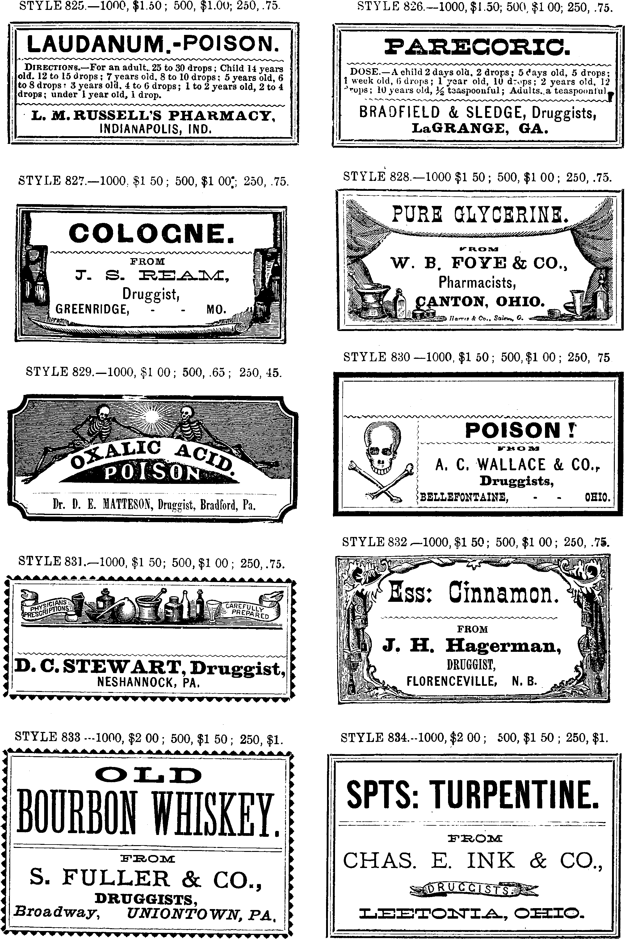 Vintage Apothecary Labels No - Victorian Castor Oil Label (2122x3258 ...