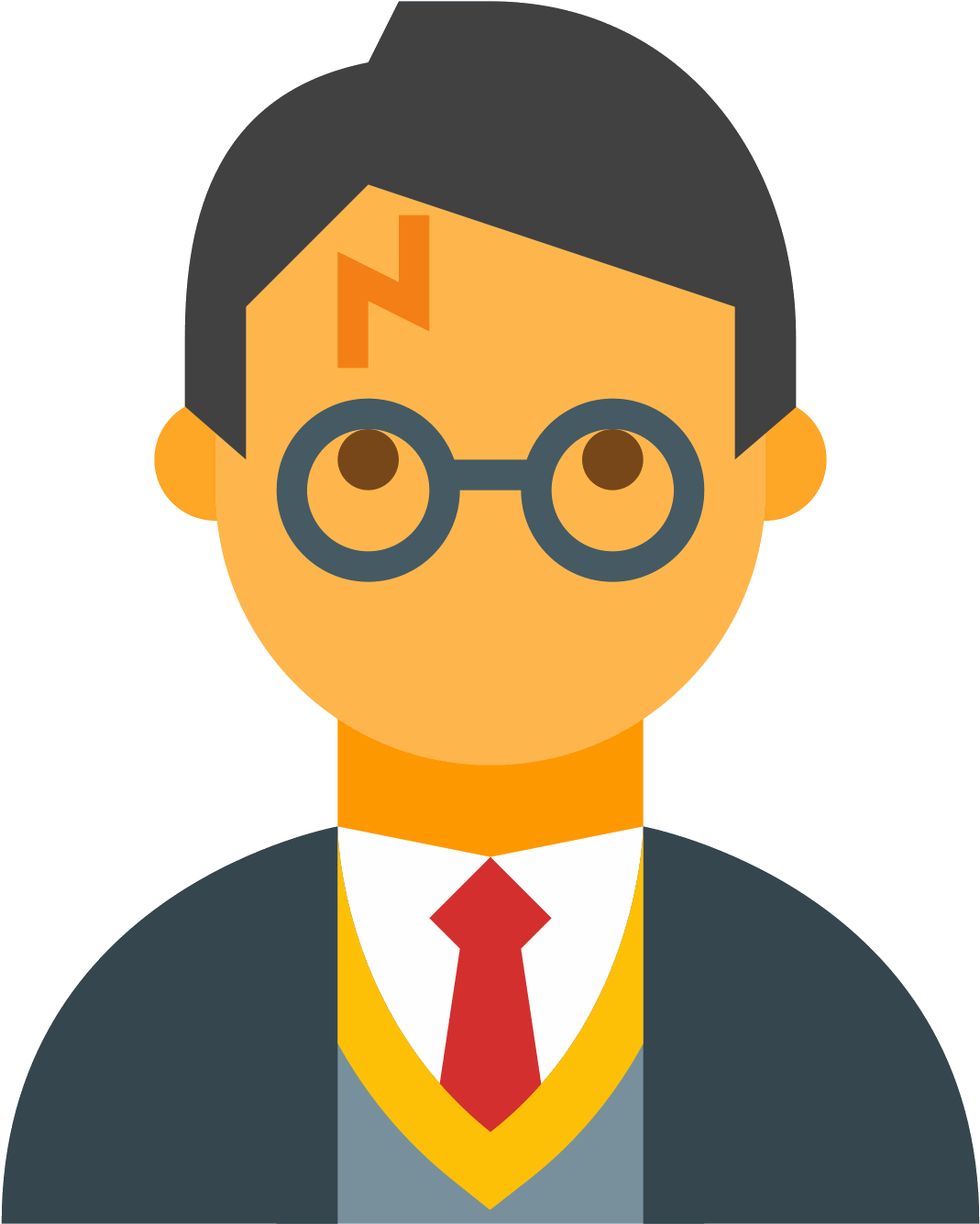 Harry Potter Icon - Harry Potter Icon Png (1600x1600), Png Download