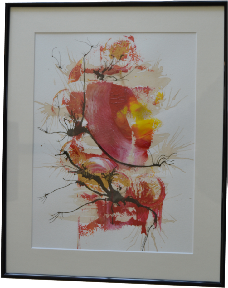 Painting, 50x40x1 Cm ©2017 By Jacky Duvigneau - Picture Frame (872x1200 ...