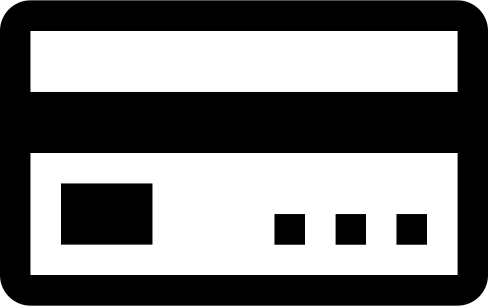 Credit Card Back (980x614), Png Download