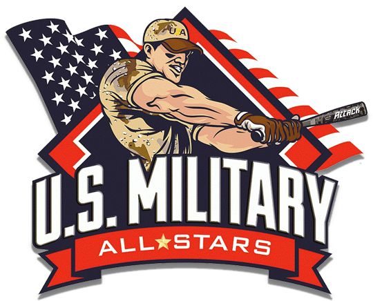 Logos - Us Military Allstars Baseball Team (605x475), Png Download