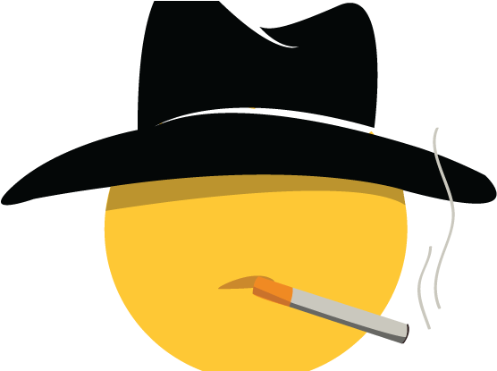 Emojis Wow247 Gangster - Gangster Emoji (622x414), Png Download