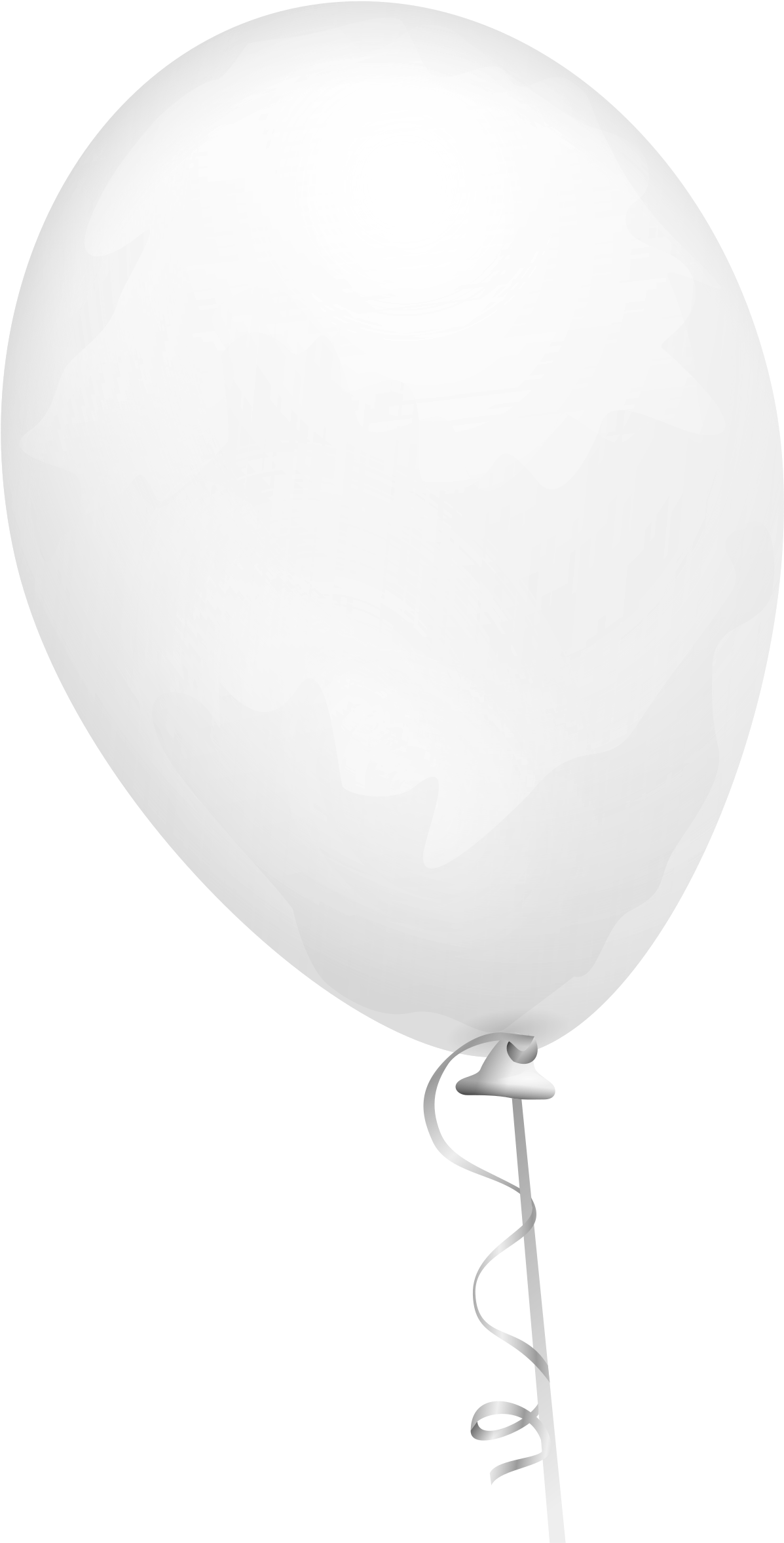Big Image - White Balloon Png Transparent Background (1309x2400), Png ...