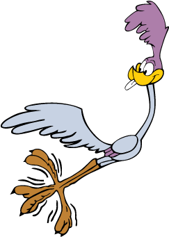 Road Runner Vector Png (400x400), Png Download