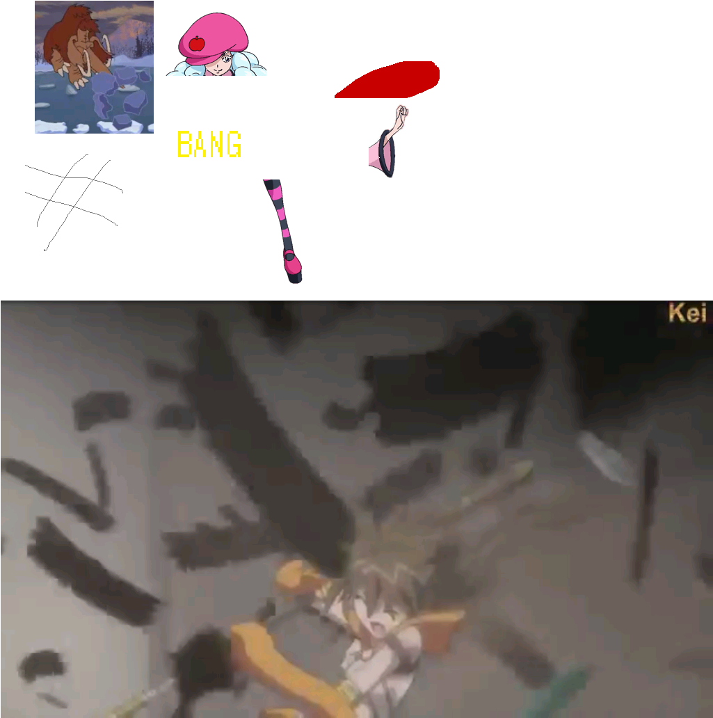 Hosshiwa Body Expansion Explode - Cartoon (1024x1053), Png Download