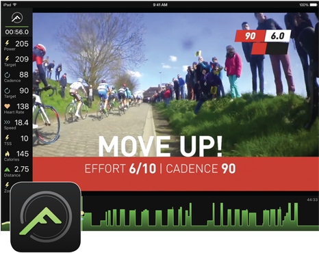 Kinetic Fit App - Bike Training App (500x383), Png Download