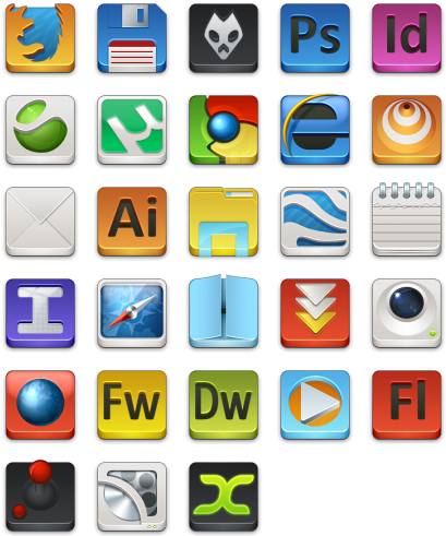 Download App Png Icons - Mobile App | Transparent PNG Download | SeekPNG