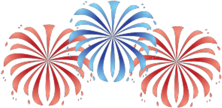 4th July Fireworks Clipart - Firework 4th Of July Clip Art (750x378 ...