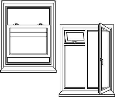 Window Jammed Or Broken Window Glass Cracked Or Broken - Window And ...