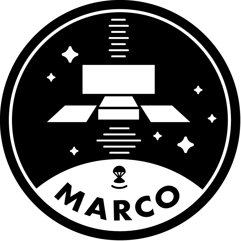Marco Logo Bw - Mars Cube One Patch (790x790), Png Download