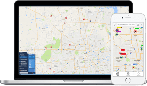Gps Tracking System On Laptop - Gps Tracking (509x298), Png Download
