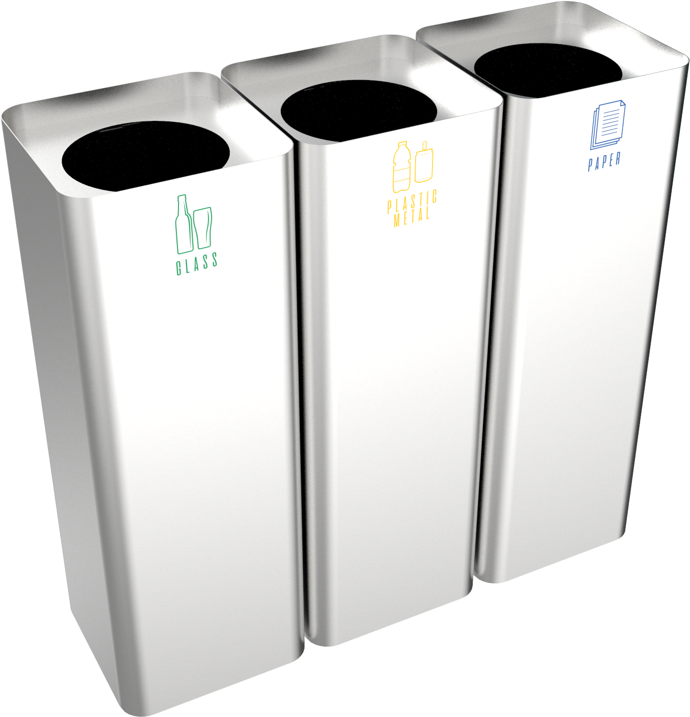 Download Stainless Steel Modern Design Recycle Bins - Modern Design ...