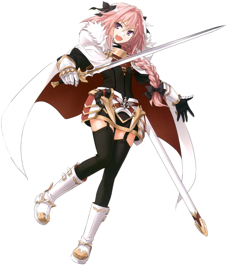 Astolfo Transparent Reaction - Fate Apocrypha Astolfo Sword (431x480 ...