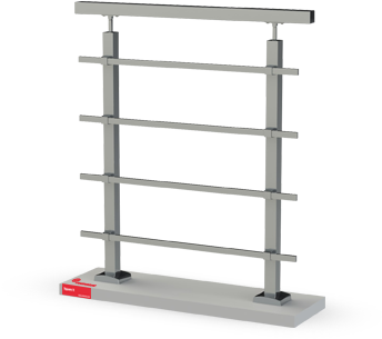 100215 “square It - Stainless Steel Railing Png (601x330), Png Download