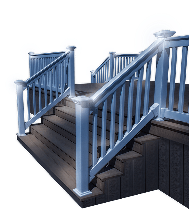 Download Railing Genovations Birchwood - Stairs | Transparent PNG ...