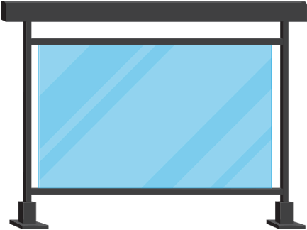 Download Glass - Glass Railing Png | Transparent PNG Download | SeekPNG