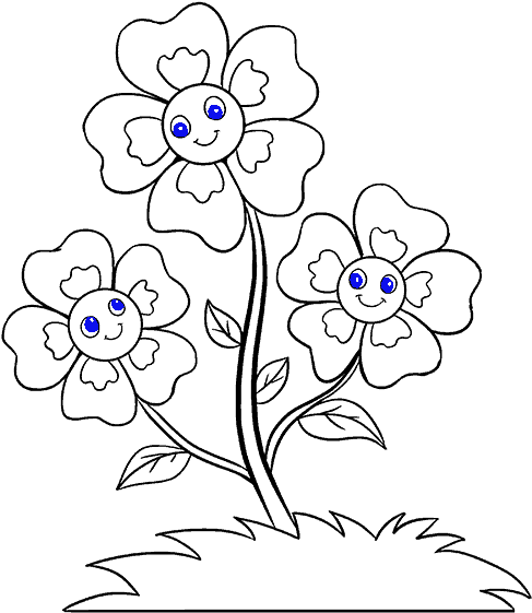 Download How To Draw Cartoon Flowers - Hur Man Ritar En Blomma ...