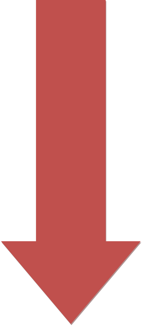 Download Red Downwards Arrow - Downwards Red Arrow | Transparent PNG ...
