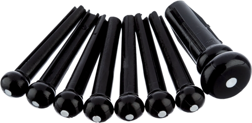 Fender Acoustic Bridge Pin Set - Acoustic Guitar (1000x1000), Png Download